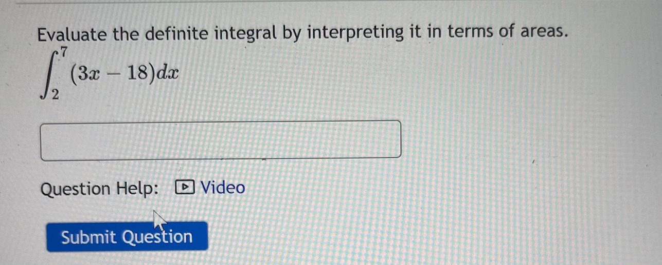 Solved Evaluate the definite integral by interpreting it in | Chegg.com