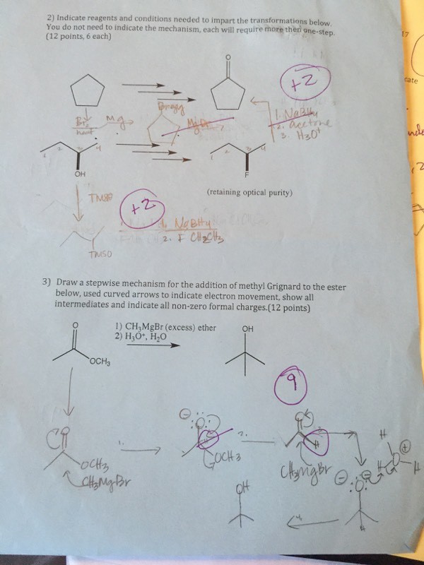 Solved 2) Indicate reagents and conditions needed to impart | Chegg.com
