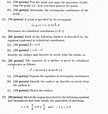 Solved PLASE HELP WITH QUESTION 1,2,3,4,5. THEY'RE SUB | Chegg.com