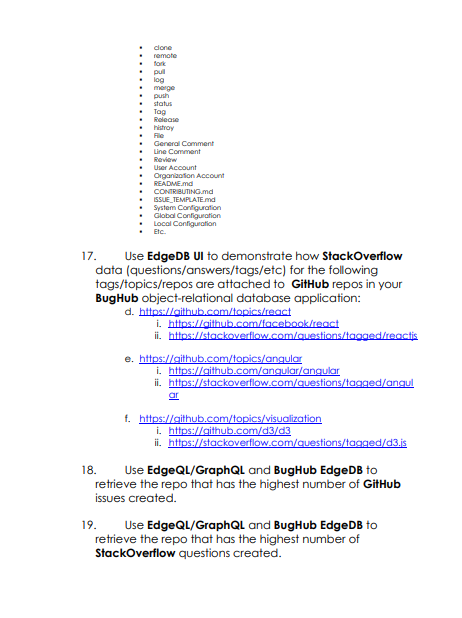 Solved For this pilot project, imagine that StackOverflow | Chegg.com