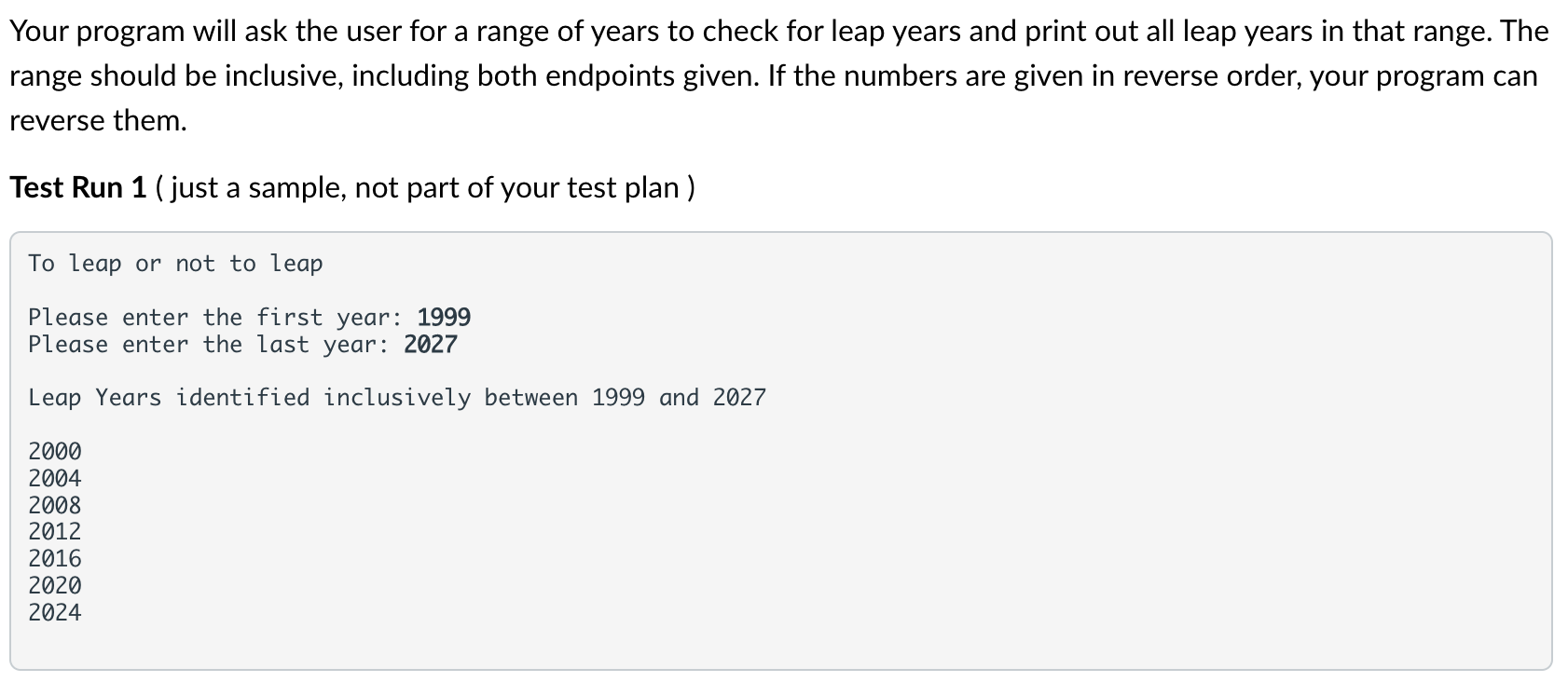 Solved - use a mod operator - use if statements - write a | Chegg.com