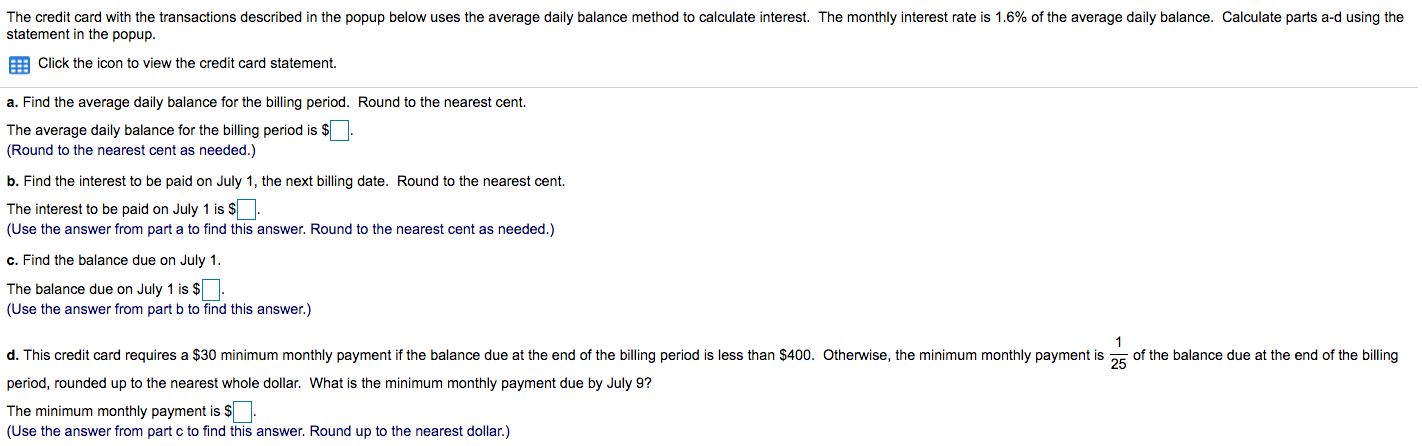 Solved Transaction Amount Transaction Description Previous | Chegg.com