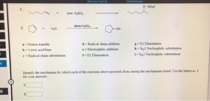 Solved 1. dilute H SO HO он d- Radical chain addition | Chegg.com
