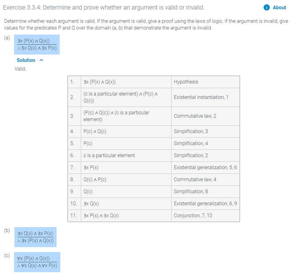 Solved Exercise 334 Determine And Prove Whether An 