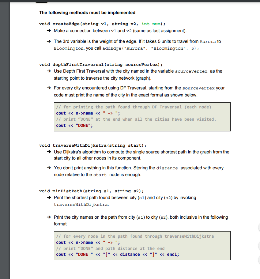 #ifndef GRAPH_H #define GRAPH_H #include #include | Chegg.com