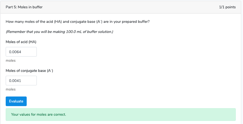 Solved The Buffer You Need To Make 0/0 points Your buffer | Chegg.com