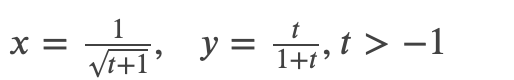 Solved For the following exercises, convert the parametric | Chegg.com
