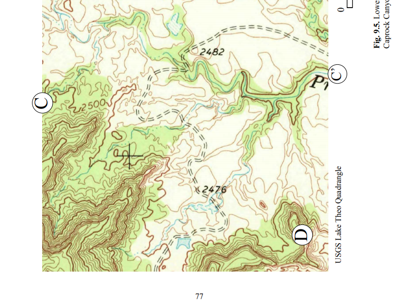 Solved 3. Lake Theo, Texas (lower reach of North Prong, | Chegg.com