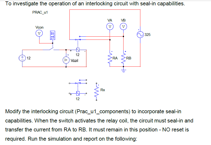 To investigate the operation of an interlocking | Chegg.com