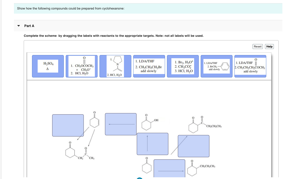 Solved Show how the following compounds could be prepared | Chegg.com