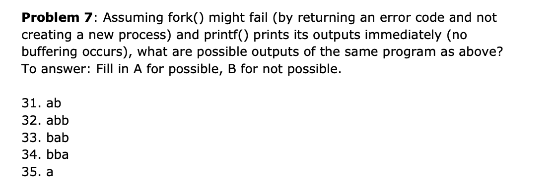 Solved int main(int argc, char *argv[]) { printf("a"); | Chegg.com
