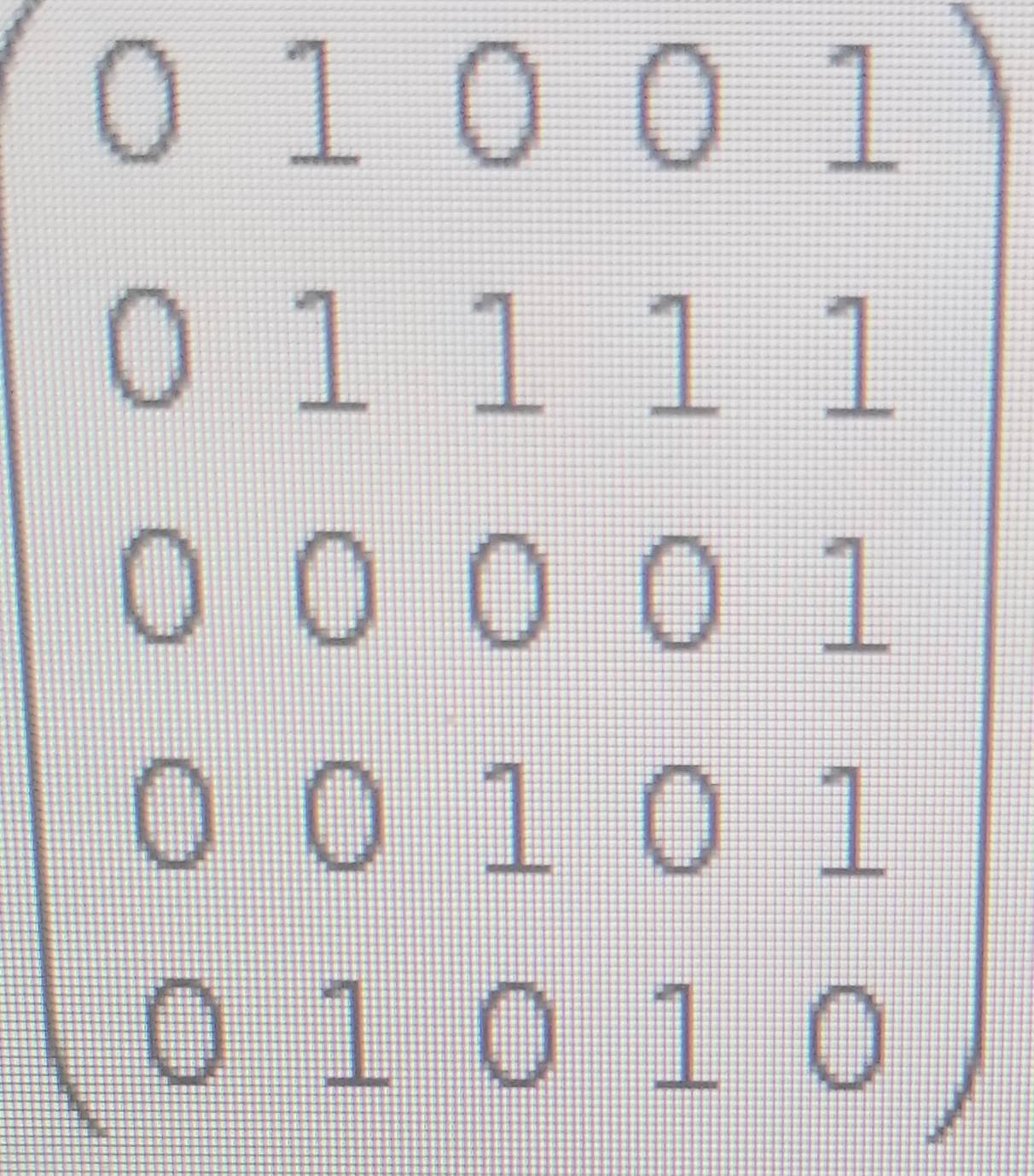 Solved COURSE:DISCREET MATHS Consider the adjacency | Chegg.com