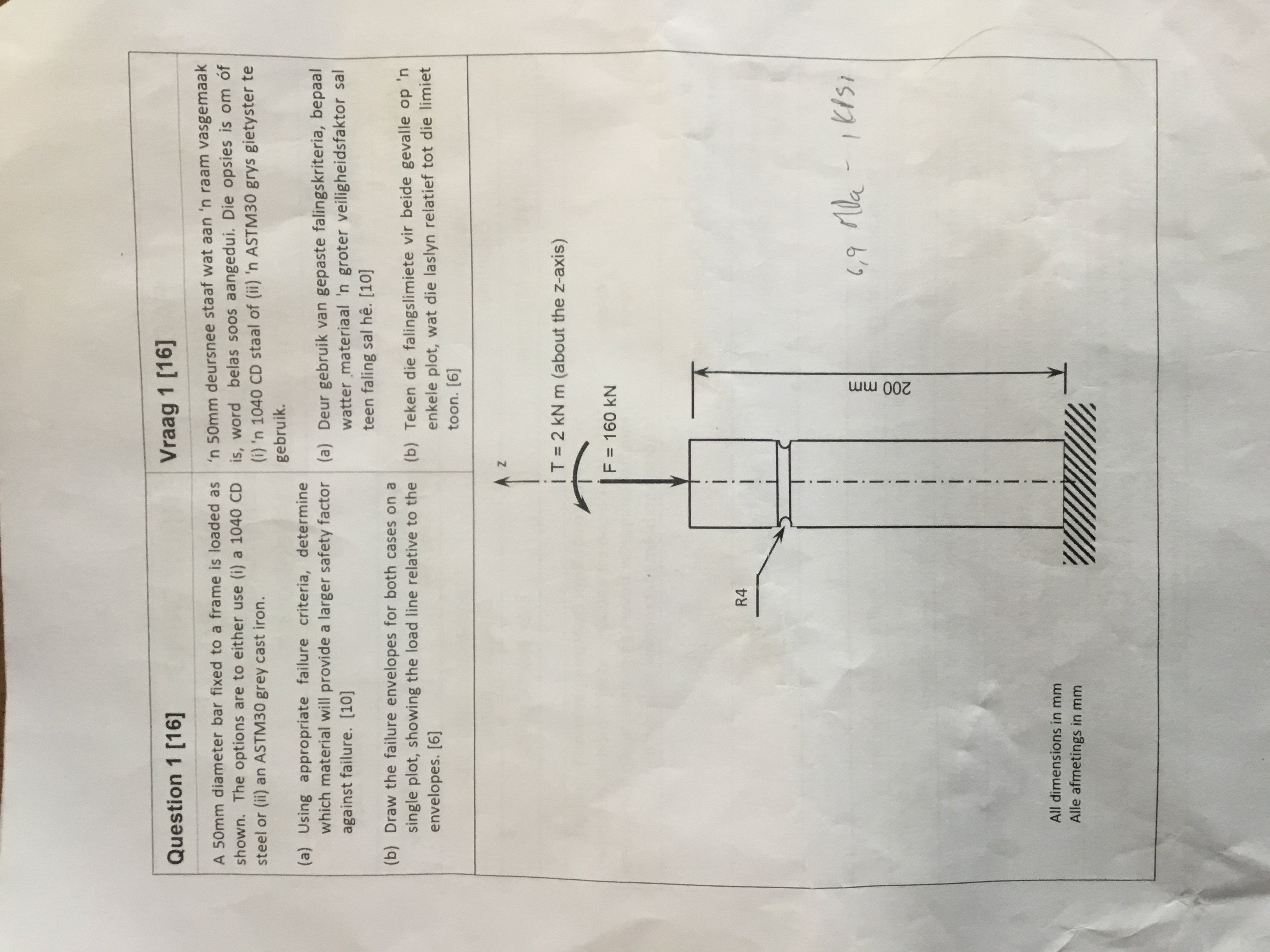Give the answer and calculation in SI Units. | Chegg.com