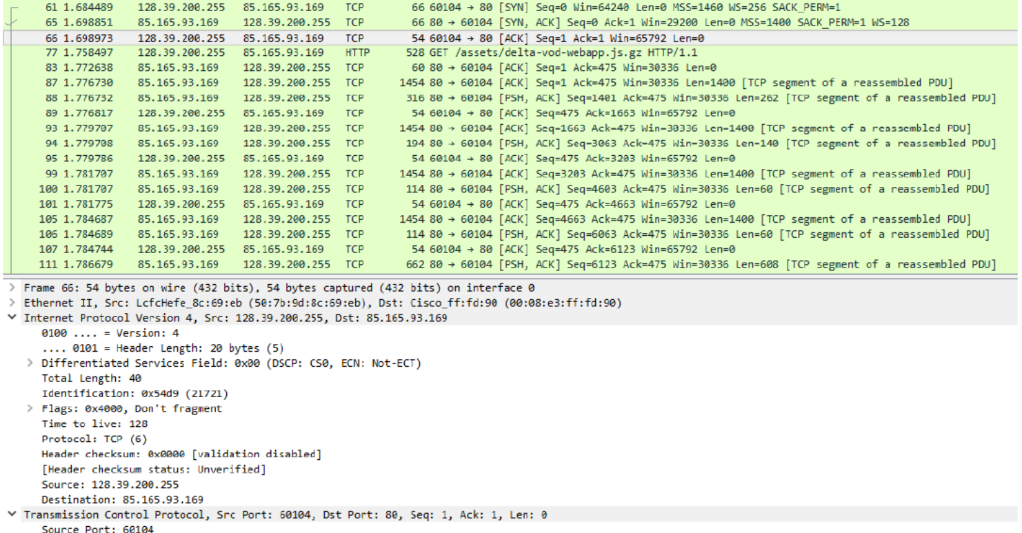 Solved By looking at this wireshark log, how can I found out | Chegg.com