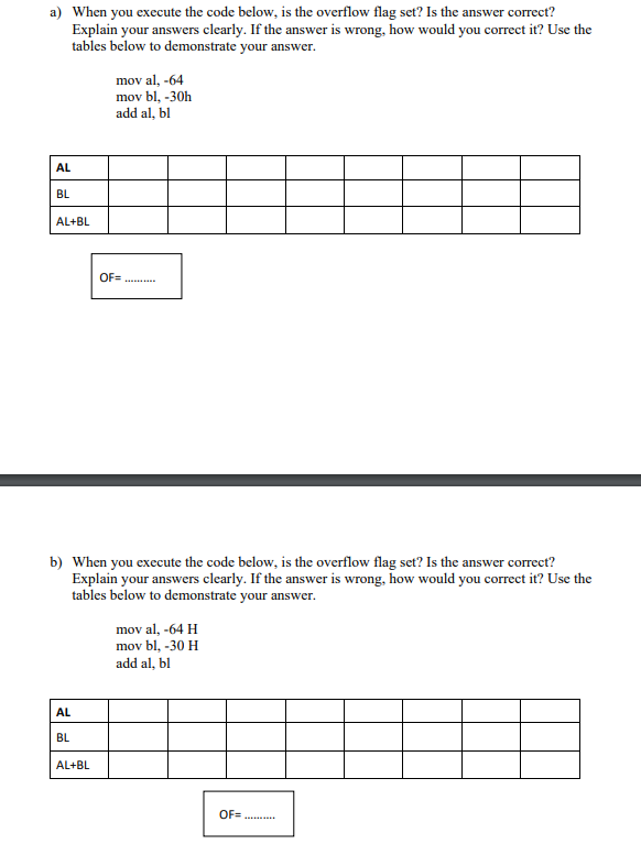 Solved Please answer the question step by step and fill in | Chegg.com