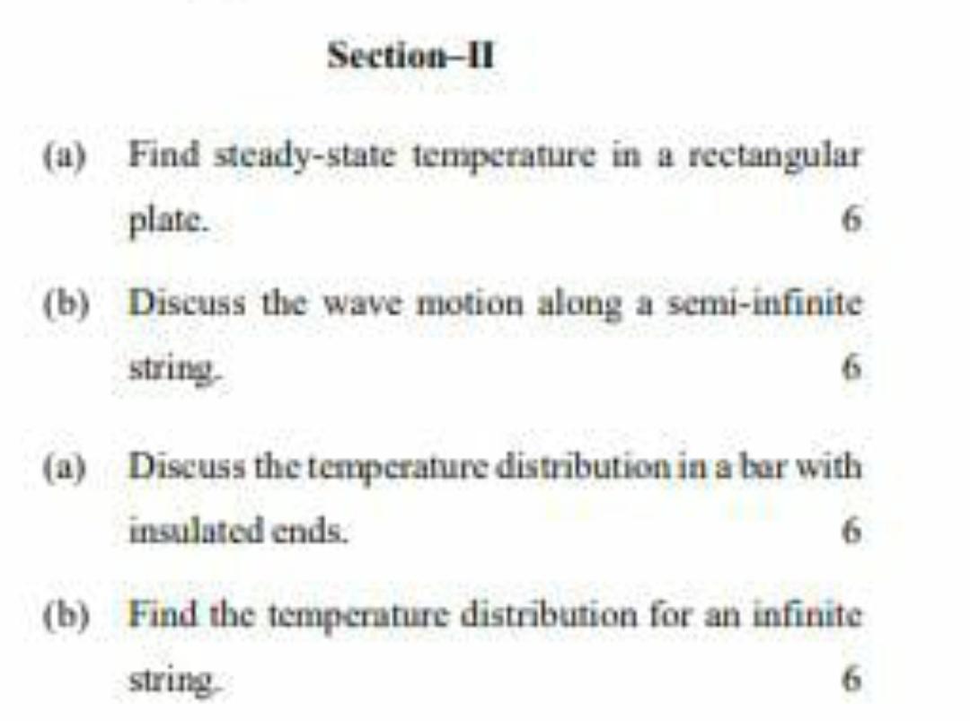 Solved Section-11 (a) Find steady-state temperature in a | Chegg.com