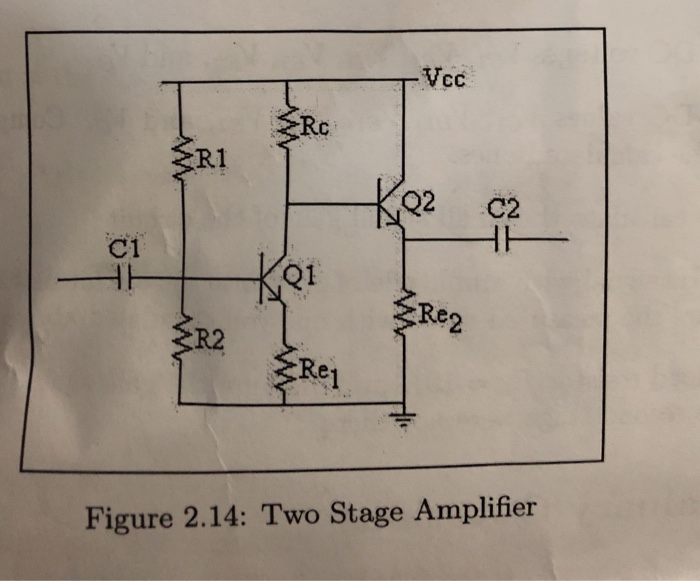6. For the multi-stage amplifier circuit in Fig. | Chegg.com