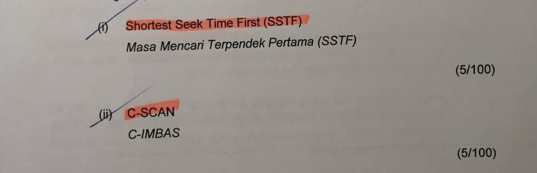Solved (C) Consider the disk arm is moving on a disk with | Chegg.com
