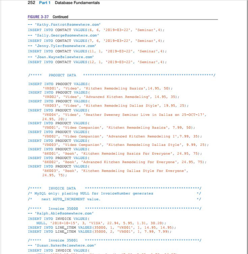 I need the correct answer to the question in SQL | Chegg.com