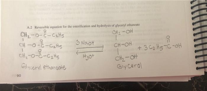 Solved 1 3 NaoH CH₂-O- & - Cats CHO-C-Catts CH₂-0-C- Cats | Chegg.com