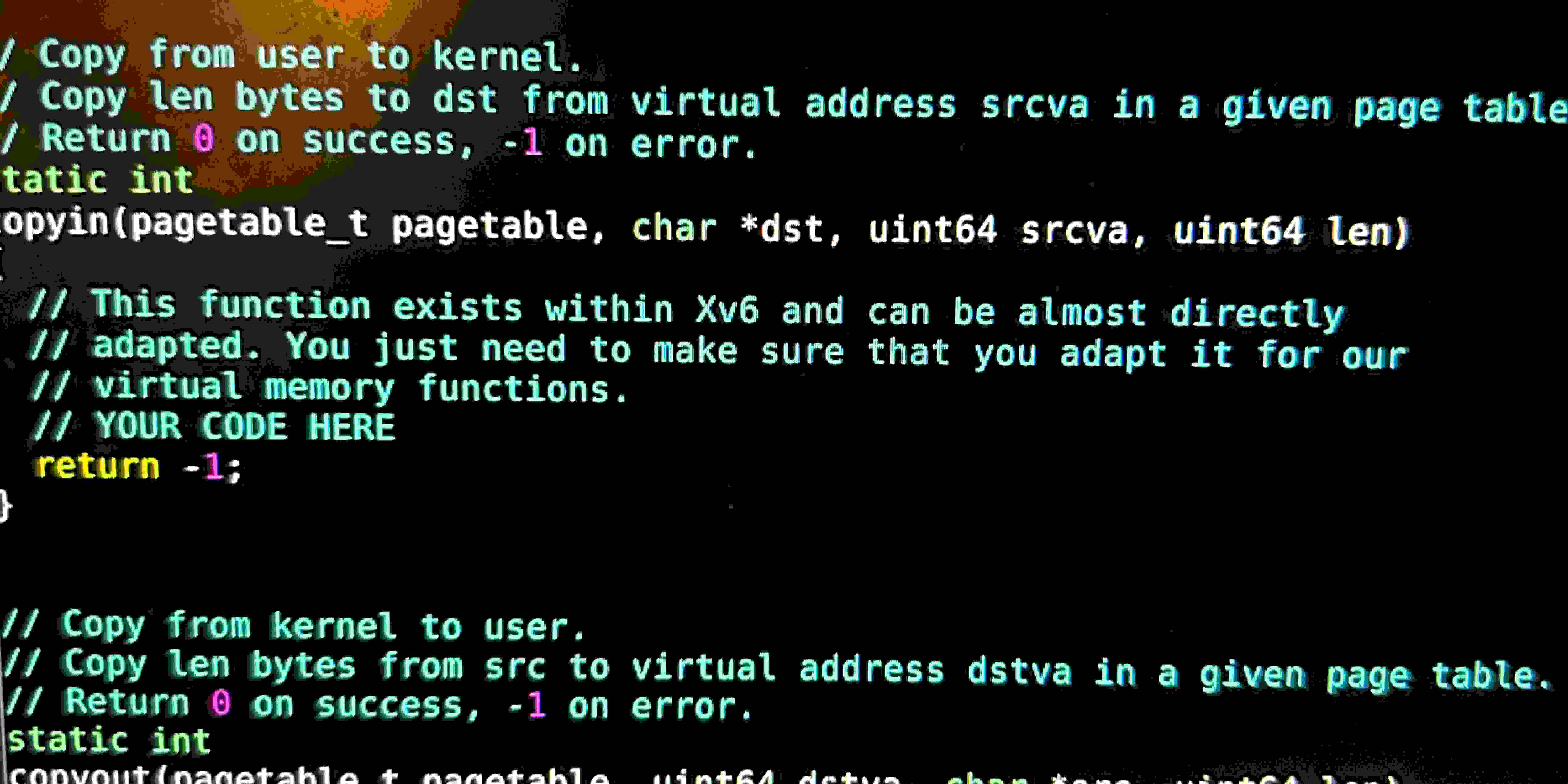 Solved I need code for the copy in along with an | Chegg.com