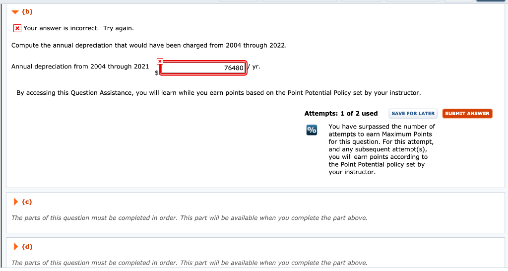 Solved Exercise 11-12 (Part Level Submission) In 1993, | Chegg.com