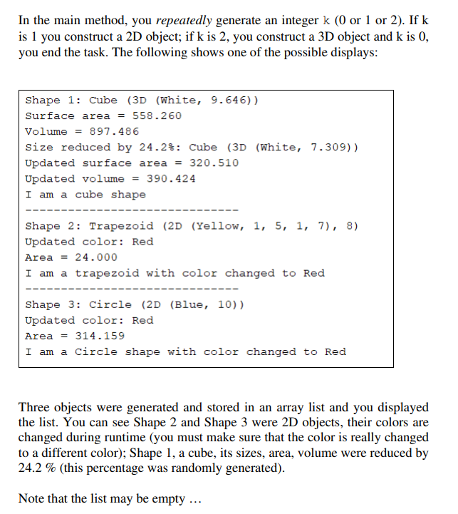 Solved e interface >> Recolorable Circle > | Chegg.com