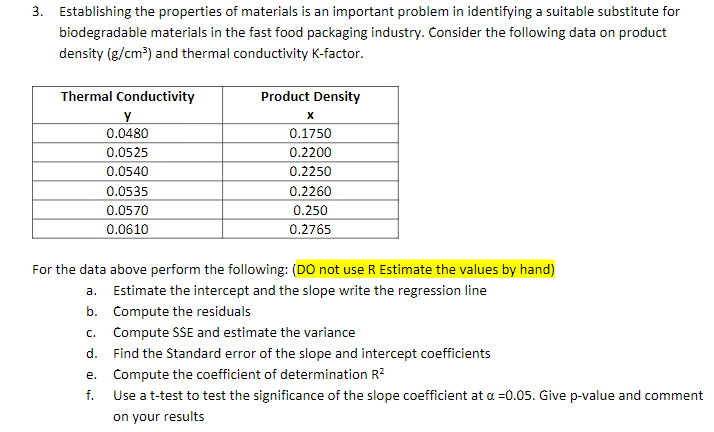 Solved 3. Establishing the properties of materials is an | Chegg.com