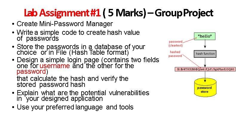 Solved Lab Assignment#1(5 Marks) - Group Project • Create | Chegg.com