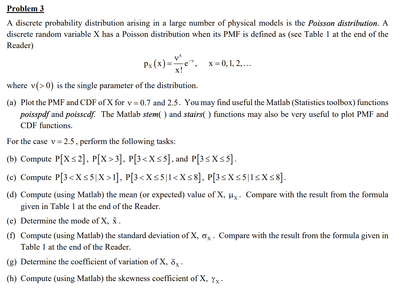 Problem 3 A discrete probability distribution arising | Chegg.com