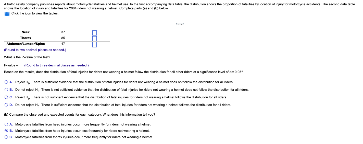 Solved Determine the F-test statistic based on the given | Chegg.com
