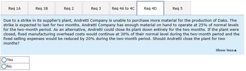 Solved Problem 6-18 (Algo) Relevant Cost Analysis in a | Chegg.com