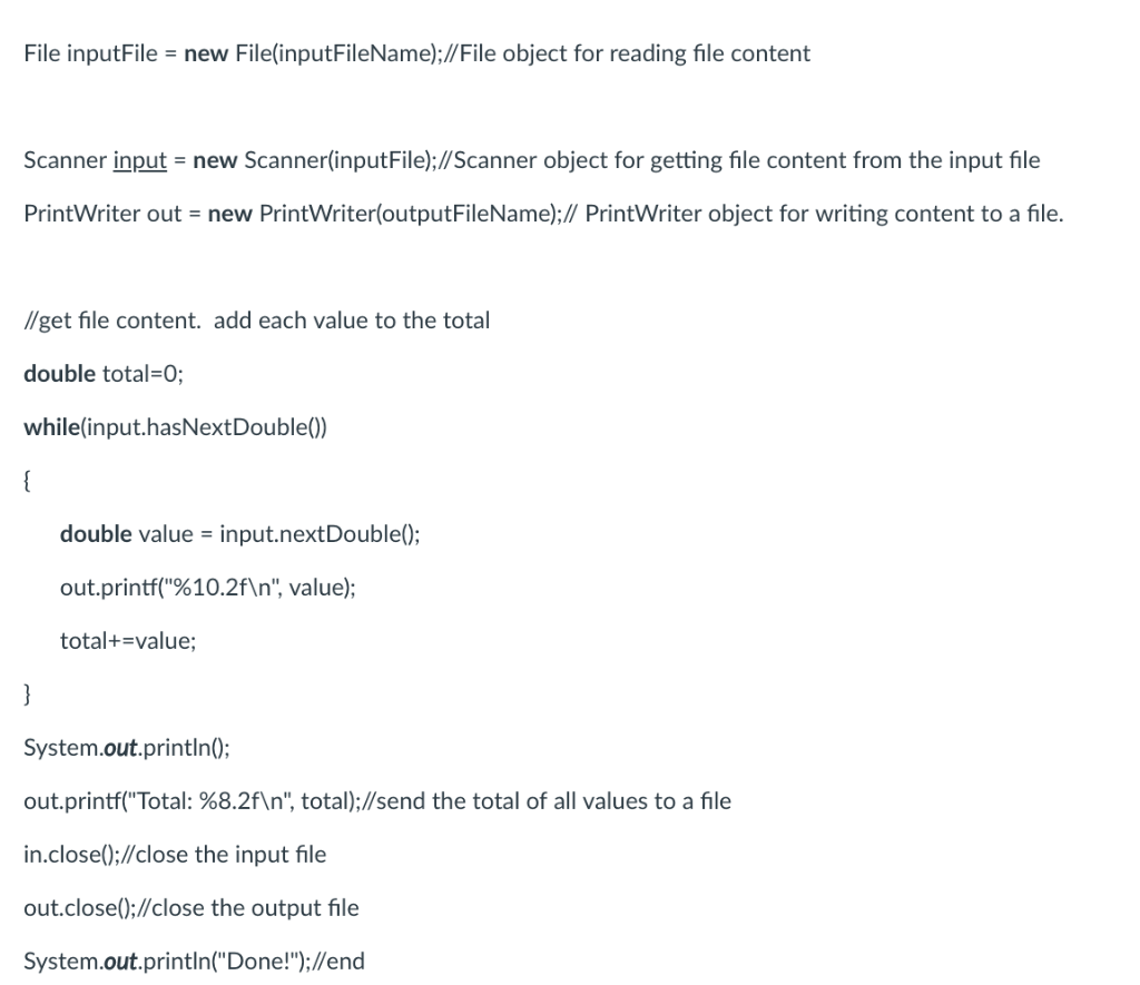 Solved Part I - Read Files 1. Create a text file using any | Chegg.com