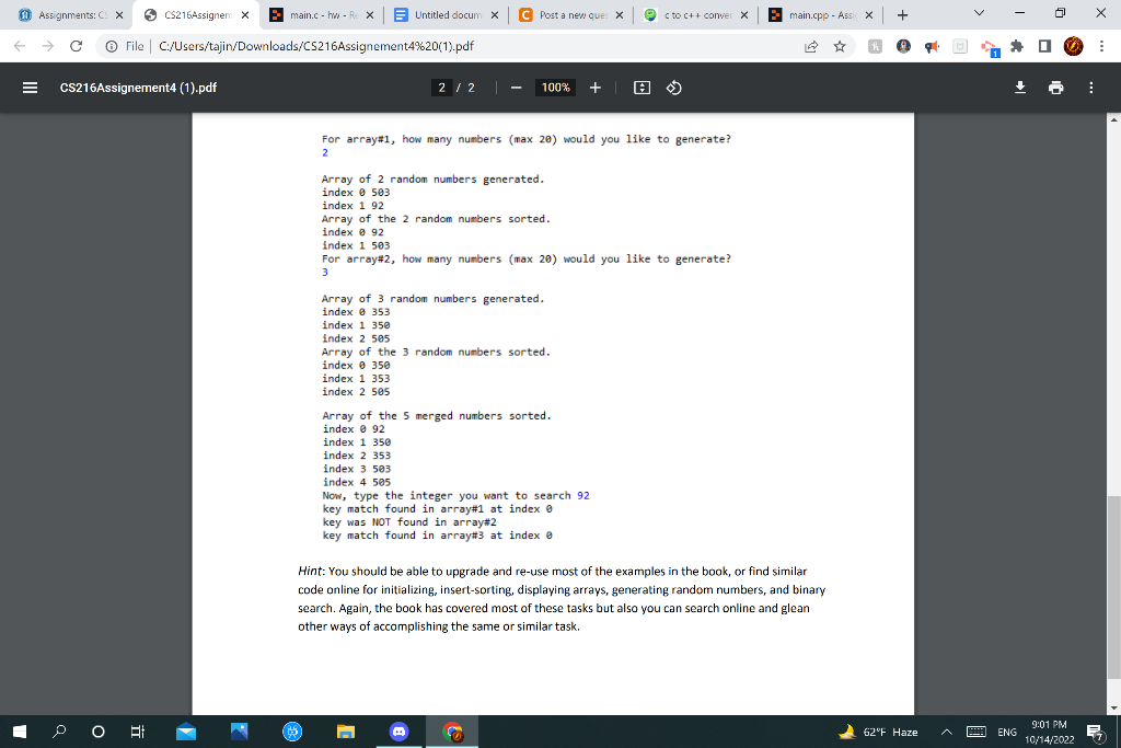 Solved This is for c++, I've been stuck all day/ Problem | Chegg.com