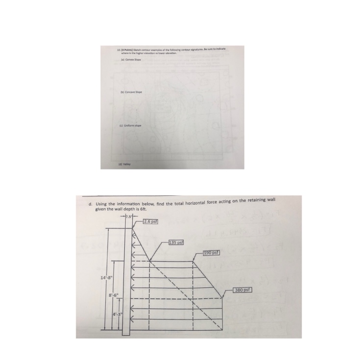 Solved d. Using the information below, find the total | Chegg.com
