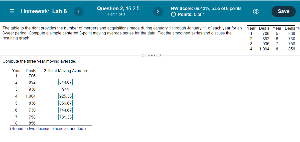 Solved = Homework: Lab 6 Question 2, 16.2.5 Part 1 of 3 > HW | Chegg.com