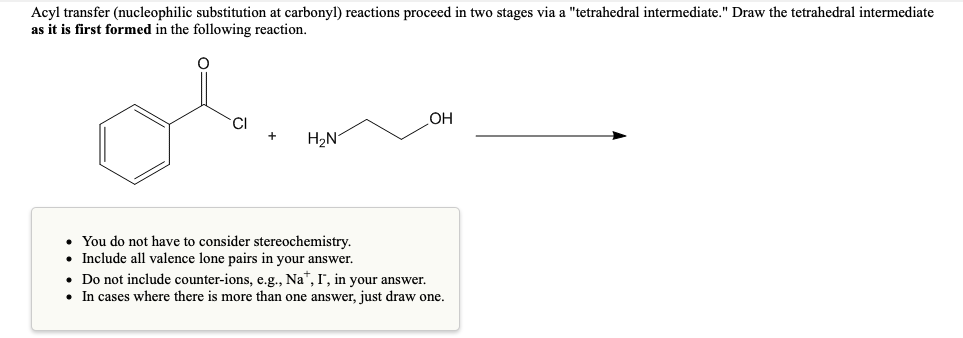 Solved Acyl transfer (nucleophilic substitution at carbonyl) | Chegg.com