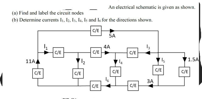 Solved (a) Find and label the circuit nodes (b) Determine | Chegg.com