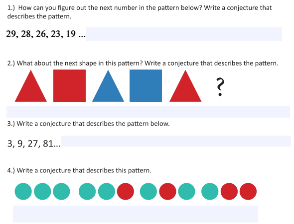 Solved 1.) How can you figure out the next number in the | Chegg.com