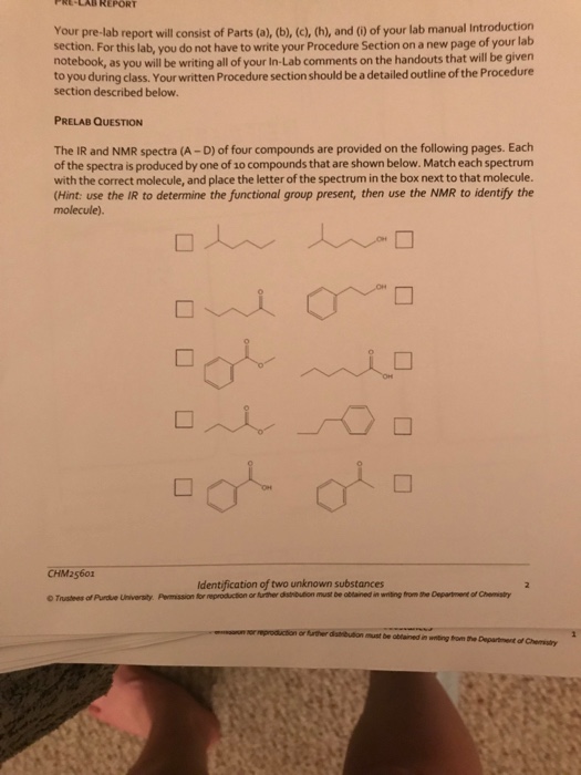 Solved PRE-LAB REPORT Your pre-lab report will consist of | Chegg.com