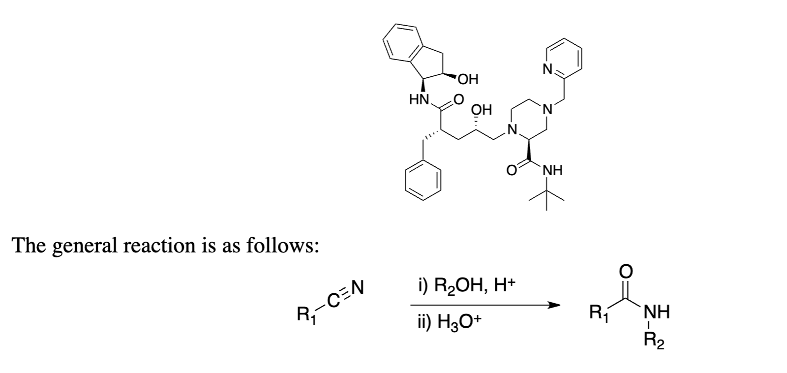 Solved by an EXPERT The Ritter reaction is a method of converting | Chegg.com