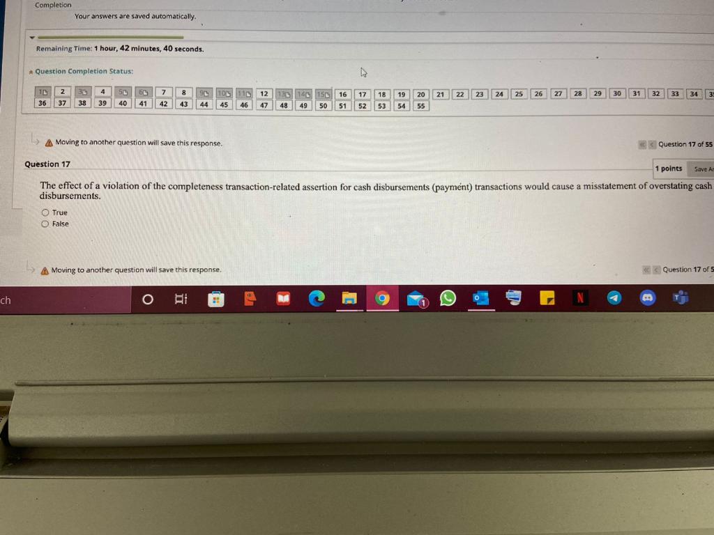 Solved Completion Your answers are saved automatically. | Chegg.com
