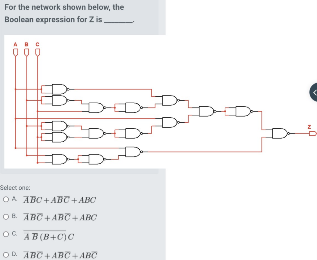 For the network shown below, the Boolean expression | Chegg.com