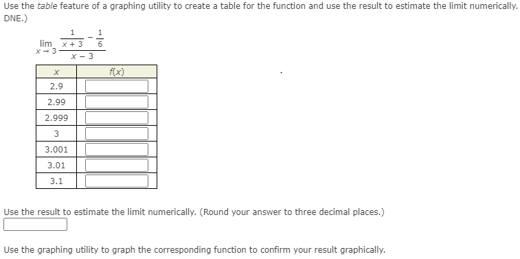 Solved 1 Use the table feature of a graphing utility to | Chegg.com