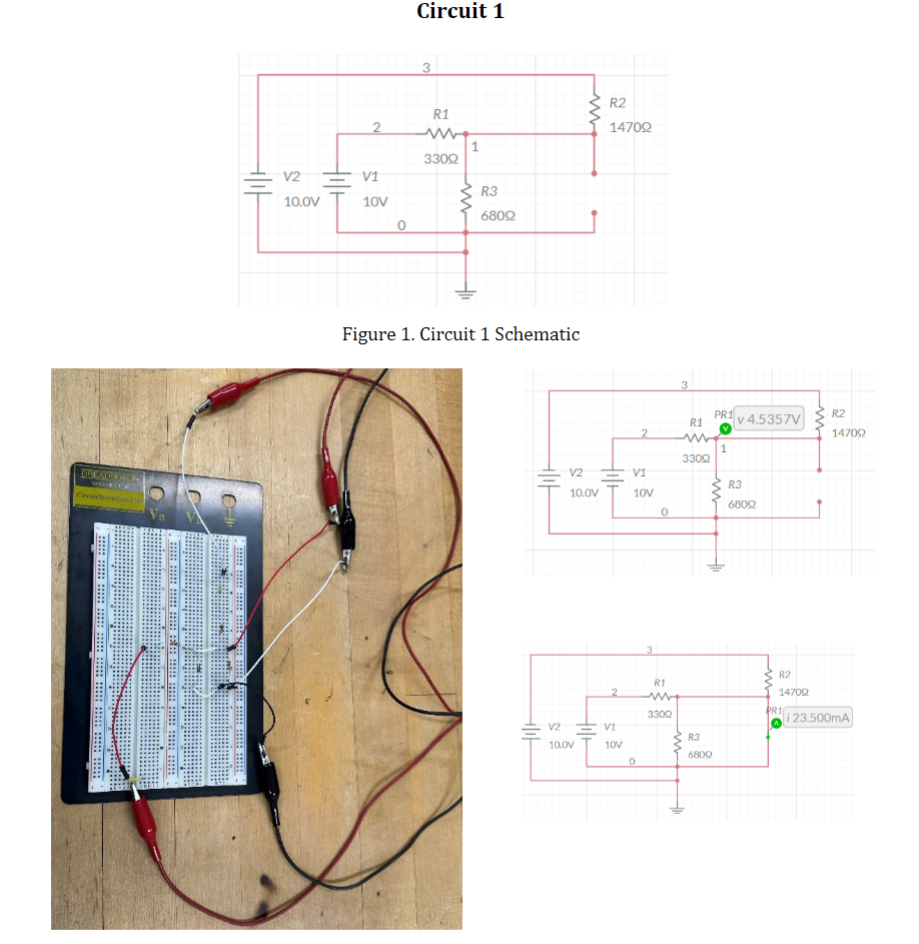 Solved Overview:You are going to verify that Thévenin’s | Chegg.com