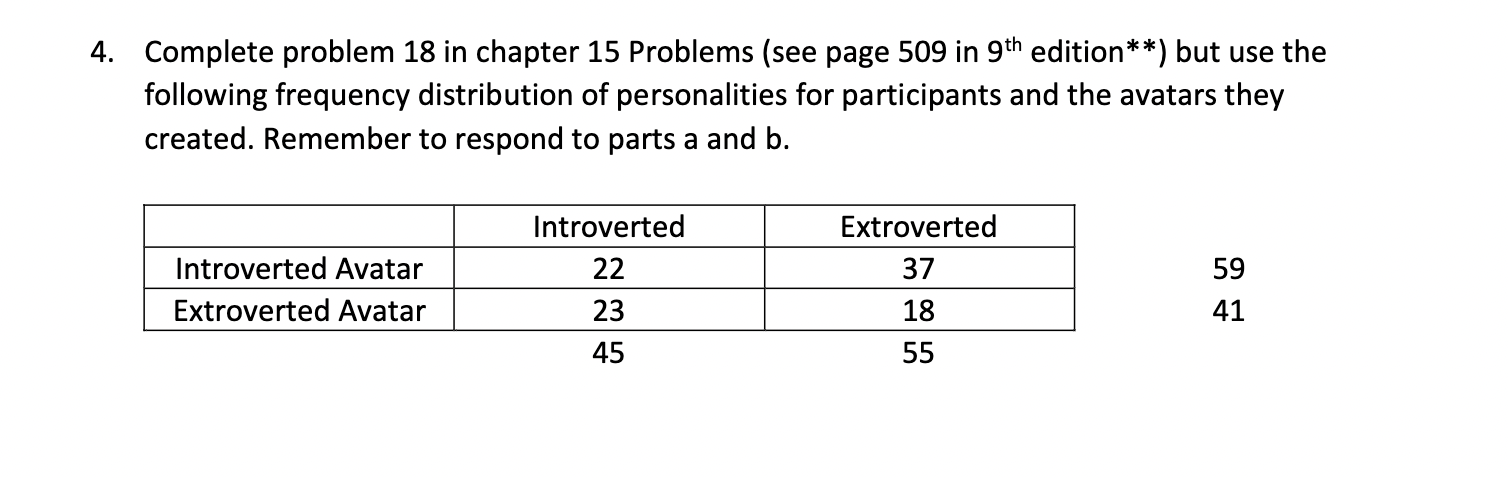 Complete problem 18 in chapter 15 Problems (see page | Chegg.com