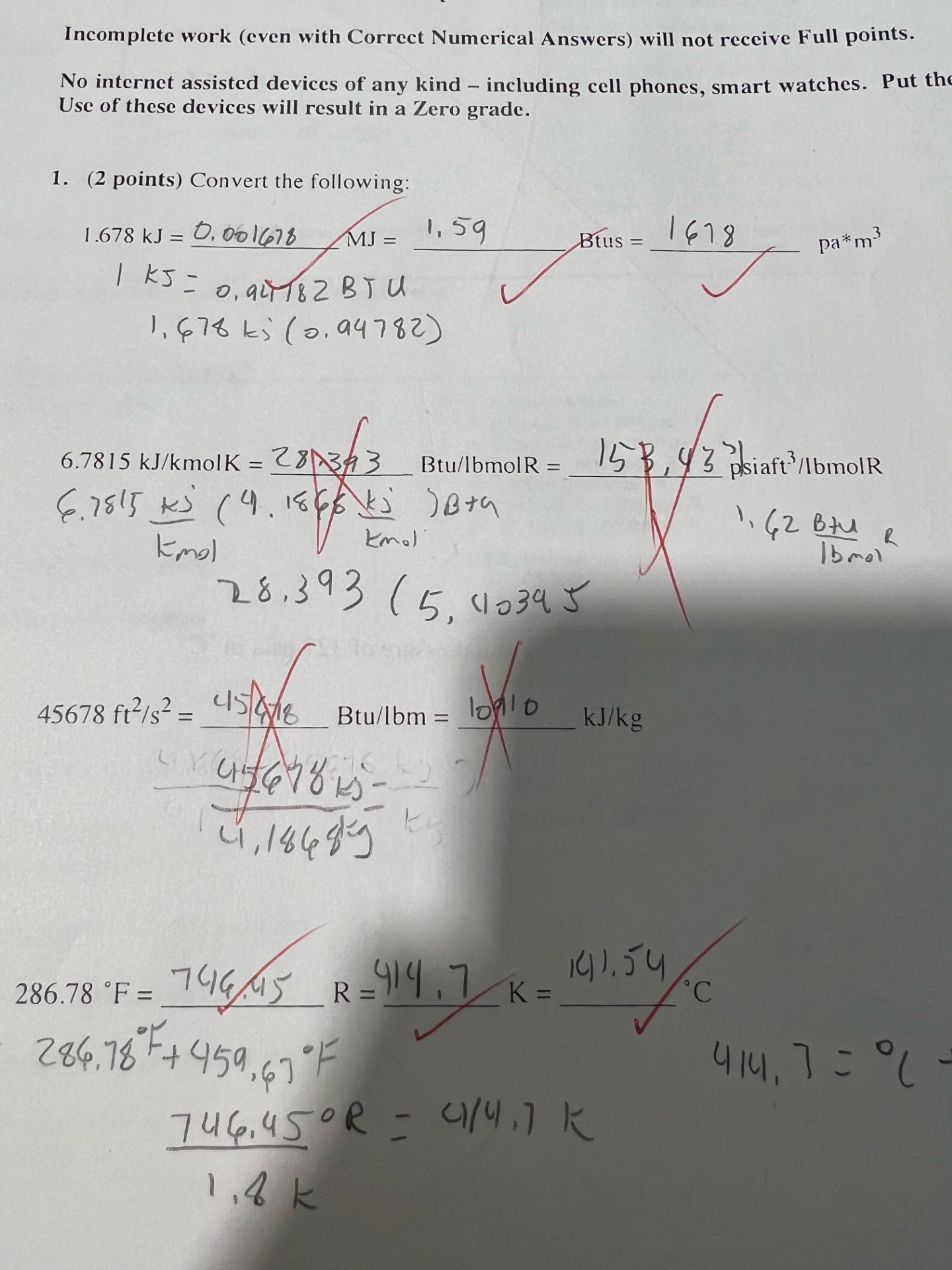 Solved Incomplete work (even with Correct Numerical Answers) | Chegg.com