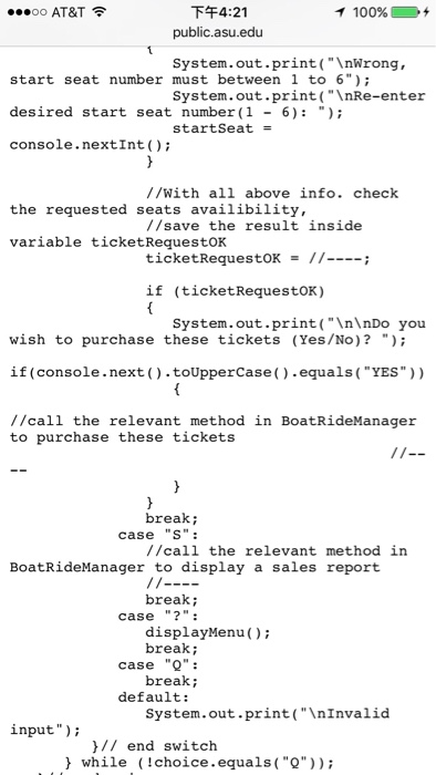 Solved TAF4:21 T 100% oo AT&T public asu.edu ASU CSE 110 | Chegg.com