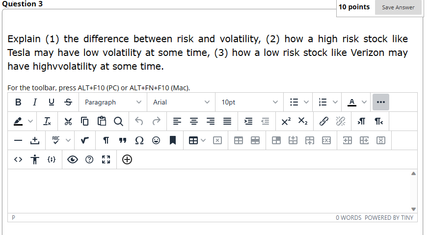 Solved Explain (1) the difference between risk and | Chegg.com