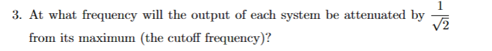 Solved Consider the following first order systems modeled by | Chegg.com